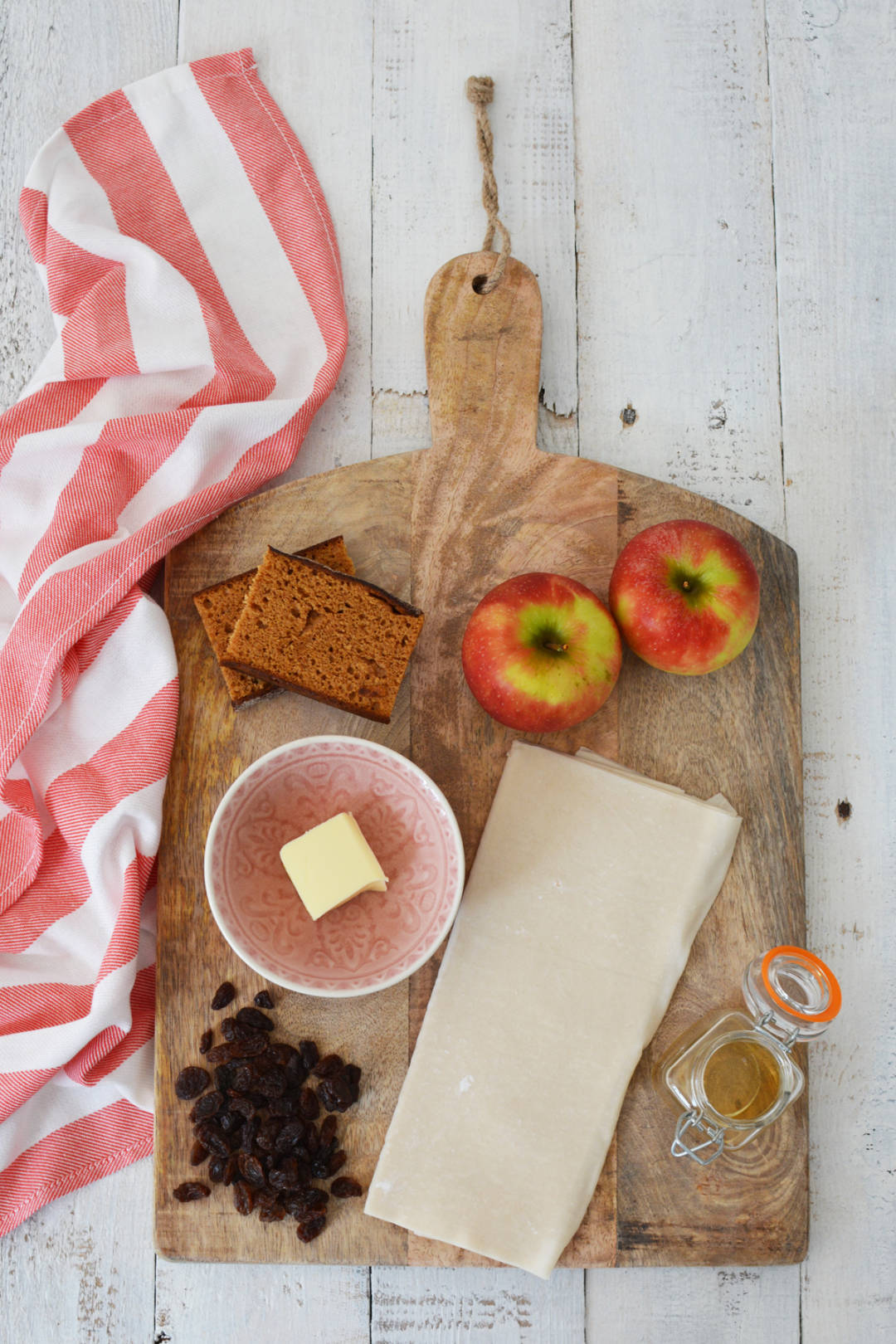 Recept | Zoete dessertpakketjes van filodeeg met appel