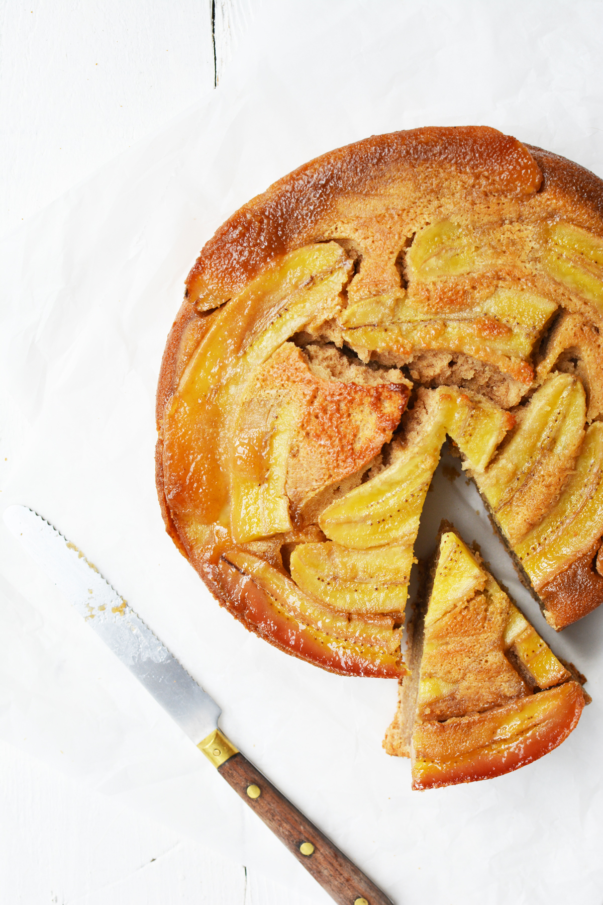 Bananencake met gember en kaneel van Jamie Oliver