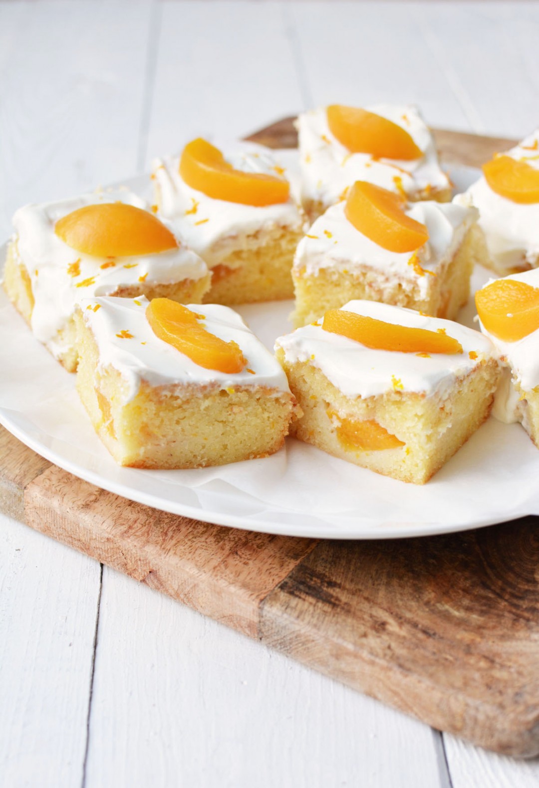 Recept voor Perzik-yoghurtcake met een vleugje sinaasappel