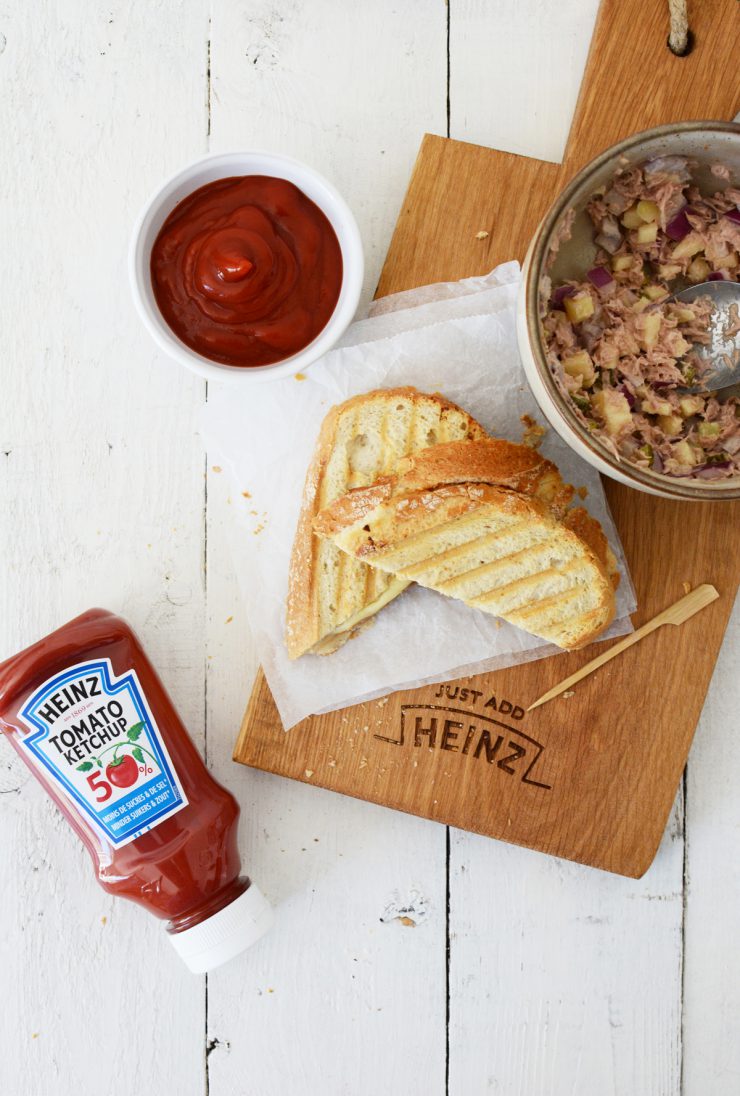 Tosti tuna melt met appel en augurk | Lekker lunchrecept